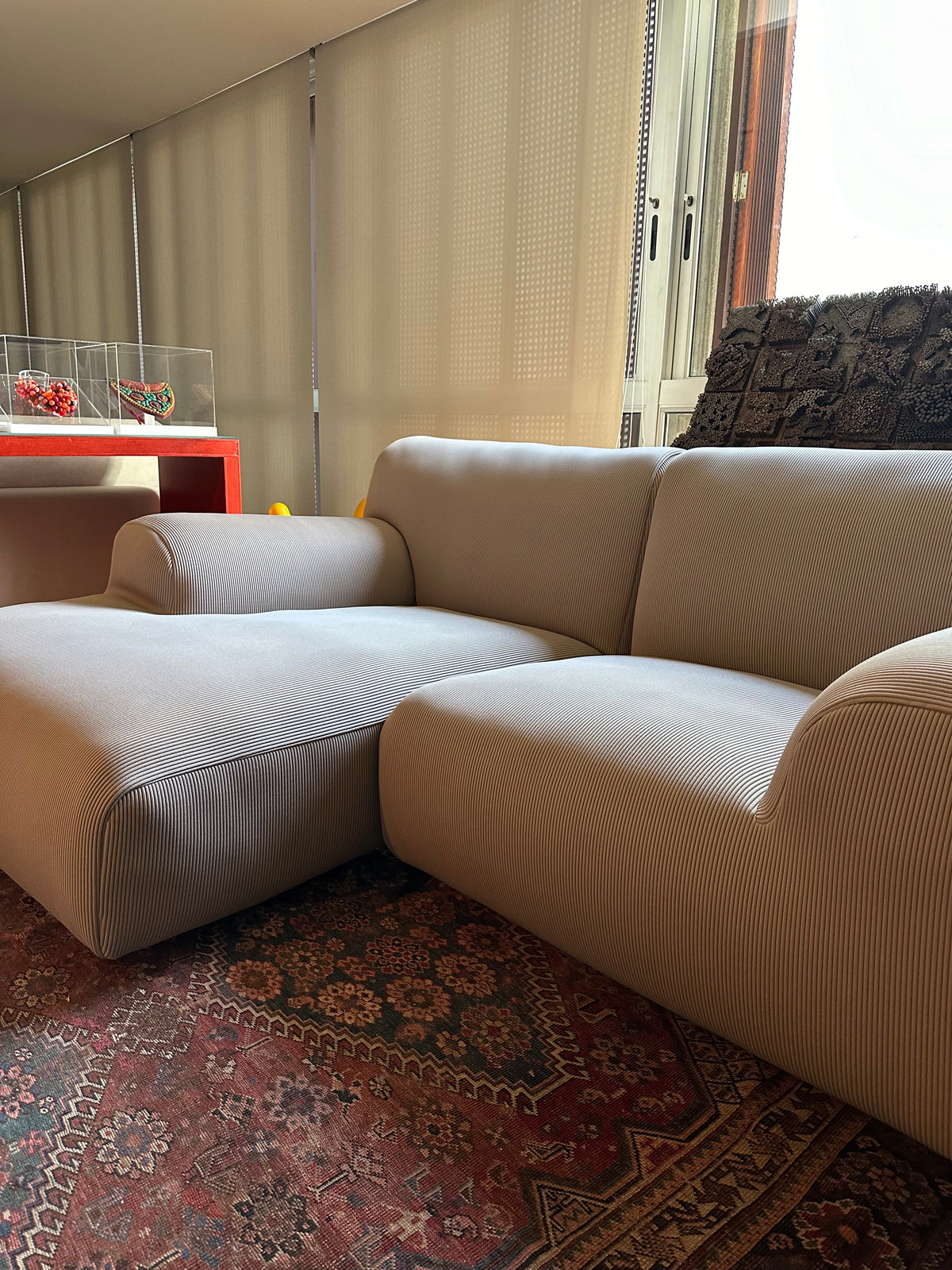 Sofá "Welcome" com chaise área externa - Paola Lenti/ Casual — BossaNossaCasa
